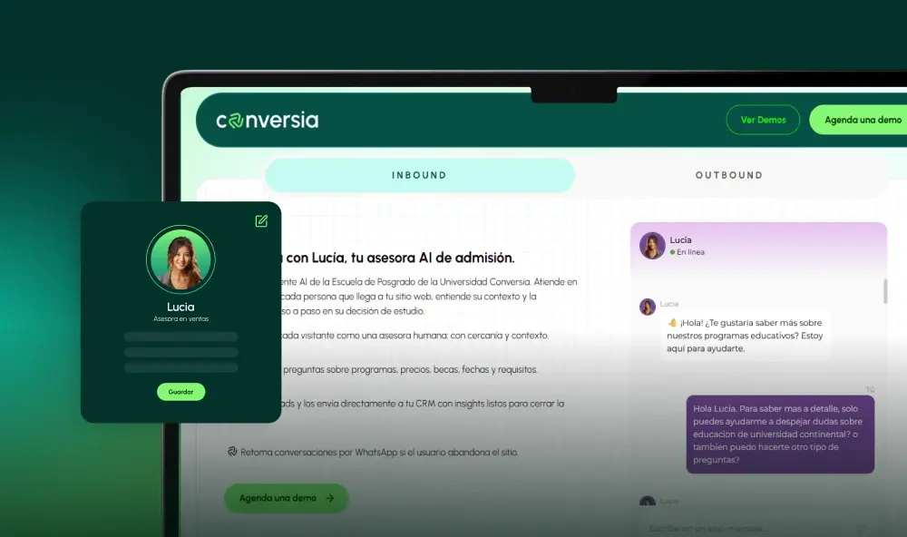 Cómo funcionan los Agentes IA de Conversia | Prueba la Demo